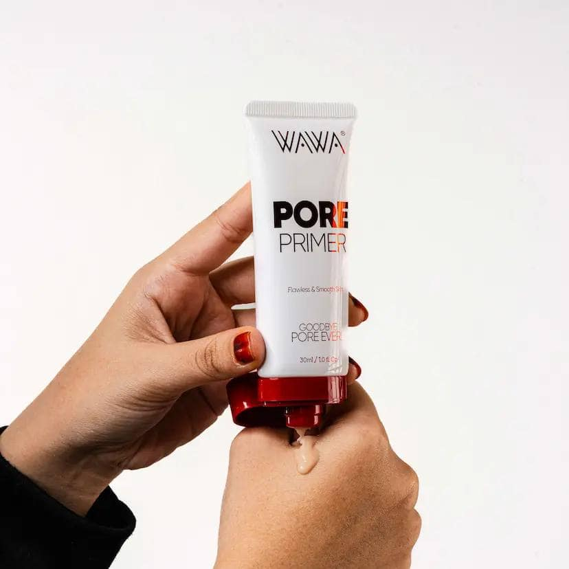 Wawa Cosmetics Pore Primer Blur Open Pores 30ml | Shopee Singapore