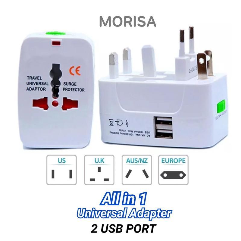USB Universal Adapter Plug International Travel Adapter Plug Socket ...