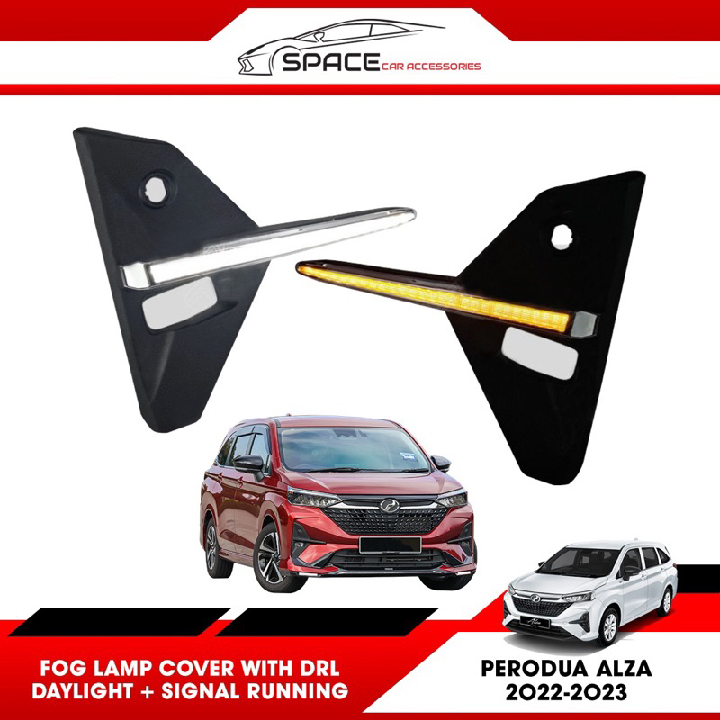 Perodua Alza D27A (2022-2023) LED Daylight DRL Foglamp Foglight ...