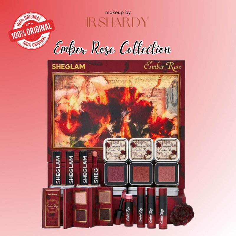 SHEGLAM Ember Rose Collection Makeup Set | Shopee Singapore