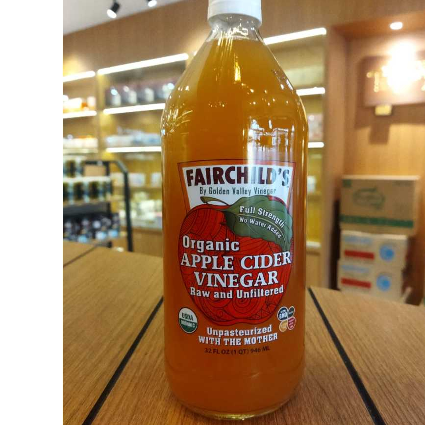 Fairchild's Organic Apple Cider Vinegar 946mL | Shopee Singapore