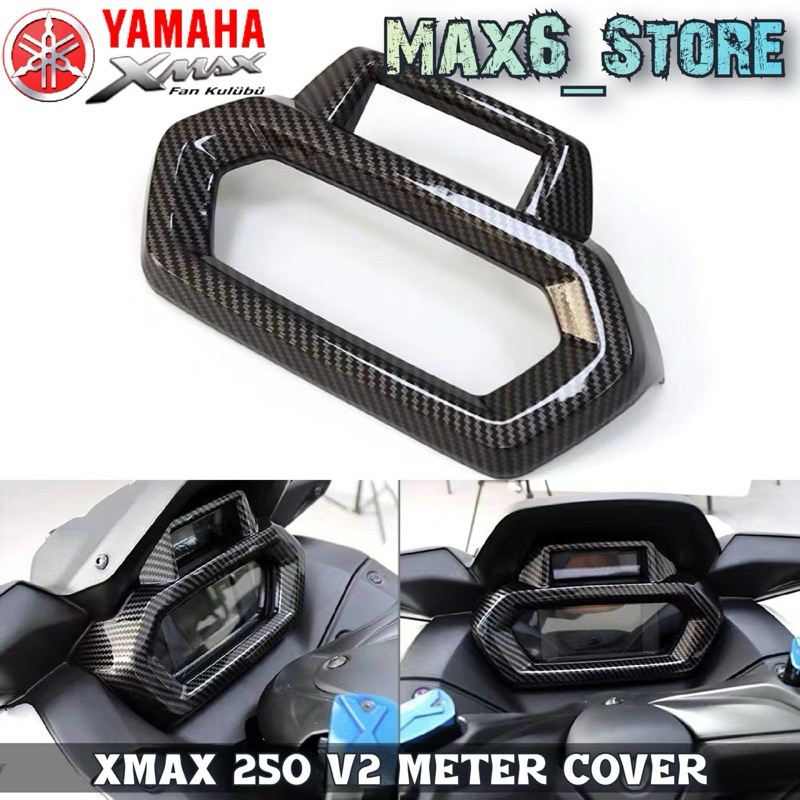 Yamaha XMAX250 V2 Meter Cover Carbon XMAX 250 Meter Lens Xmax Meter ...