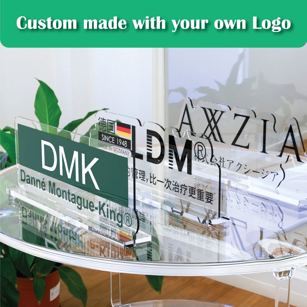 Custom made acrylic sign/ Signboard Akrilik Meja/ Table Stand Signage ...