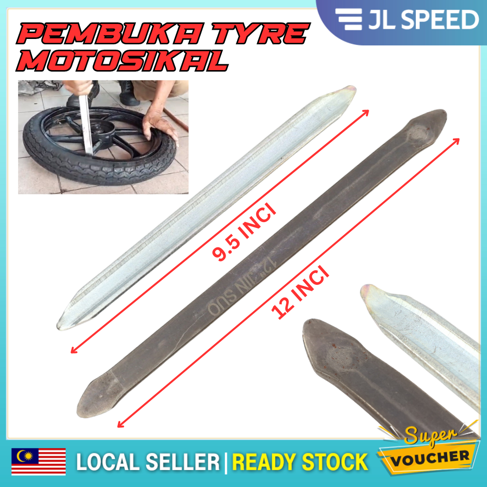 TYRE LEVER TIRE SPANNER STEEL TAYAR OPENER MOTOSIKAL MOTORCYCLE TOOL ...