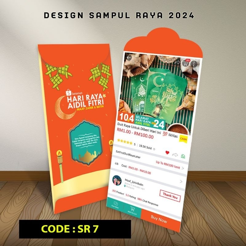 Sampul Raya 2024 Viral | Shopee Singapore