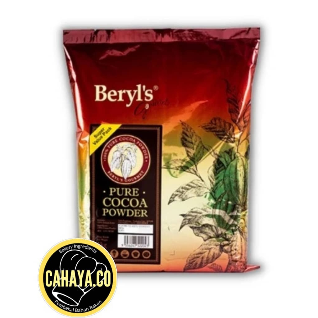 BERYL'S PURE COCOA POWDER PREMIUM 可可粉 repack (250g/500g/1kg) | Shopee ...