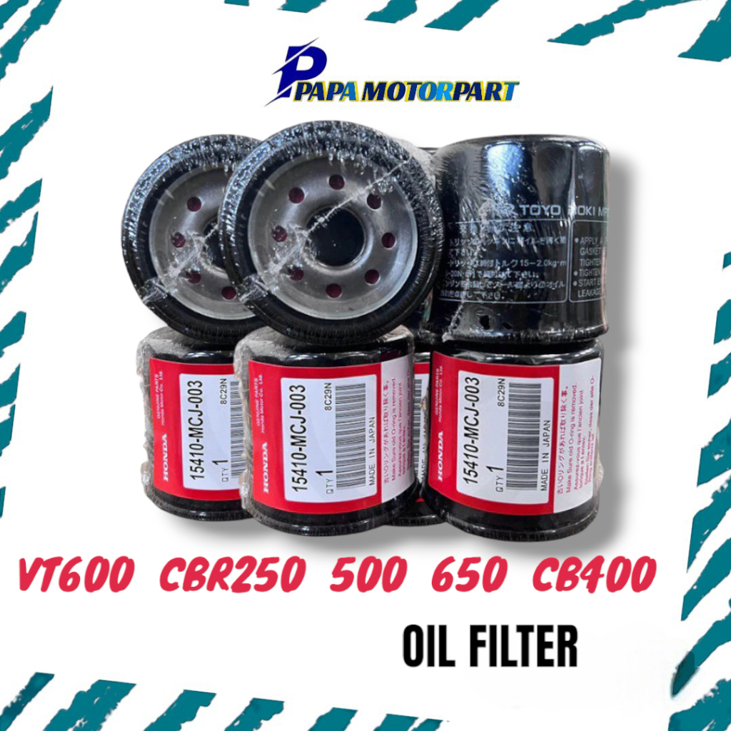 OIL FILTER ASSY VT600 CBR 650 cb500 CB400 / CBR500 / CBR600 / CBR1000 ...
