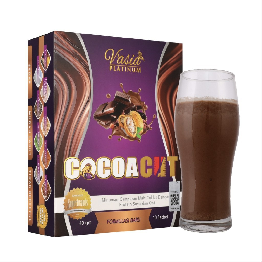 V'Asia COCOA CUT (10s X 40g) & LEMON TOX (10s X 15g) | Shopee Singapore