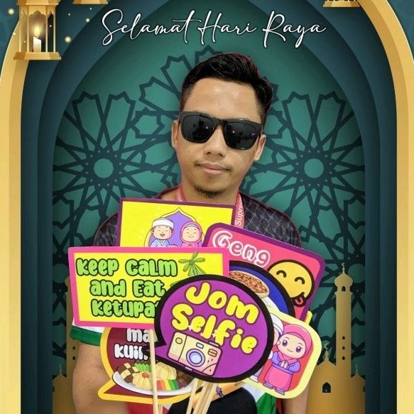 15 PCS PROP RAYA 2025 PHOTOSHOOT RAYA | Shopee Singapore