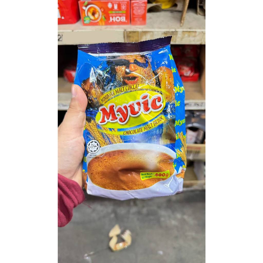 Myvic Chocolate Malt Drink 400g | Shopee Singapore