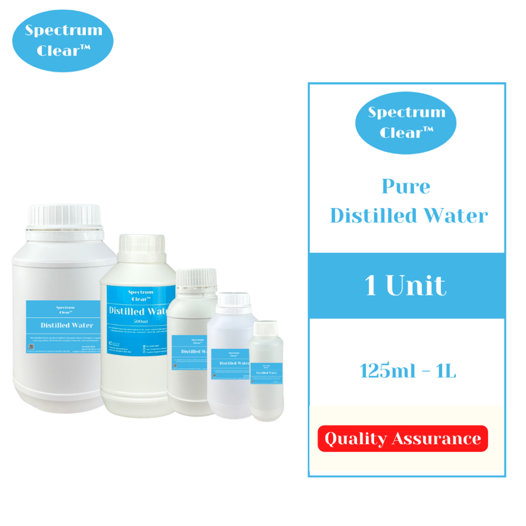 Distilled Water/Air Suling 125ml/250ml/350ml/500ml/1L | Lab Grade | Manufacturer & Supplier ...