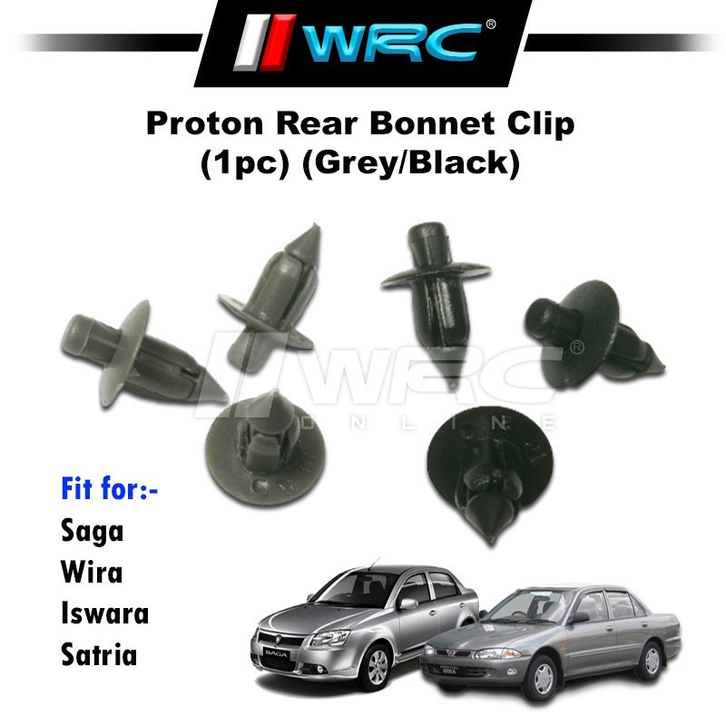 Proton Iswara / Saga / Satria / Waja / Wira Rear Bonnet Clip (1pc ...