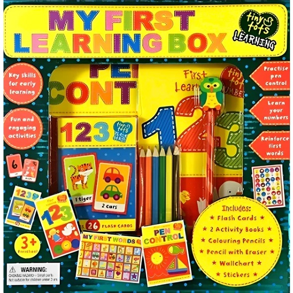 Tiny Tots Back To School BSet My First Learning Pack (Uknp) | Shopee ...