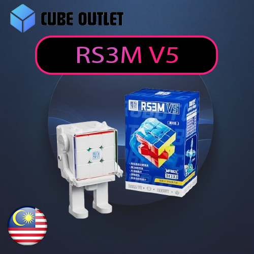 [CUBE OUTLET] MOYU RS3M V5 3x3 Speedcube Magnetic / Dual Adjustment ...