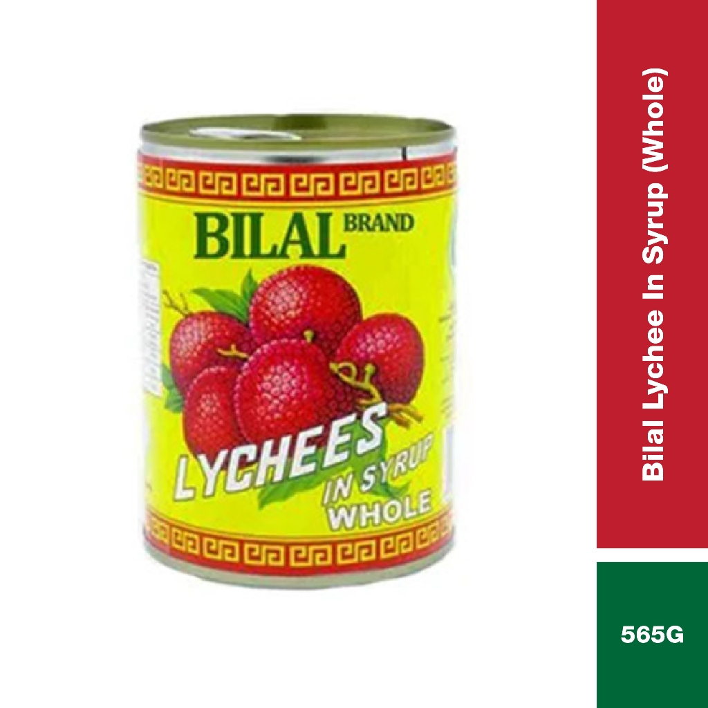 Bilal Whole Lychees in Syrup (565g) / Cap Bilal Laici in Syrup | Shopee ...