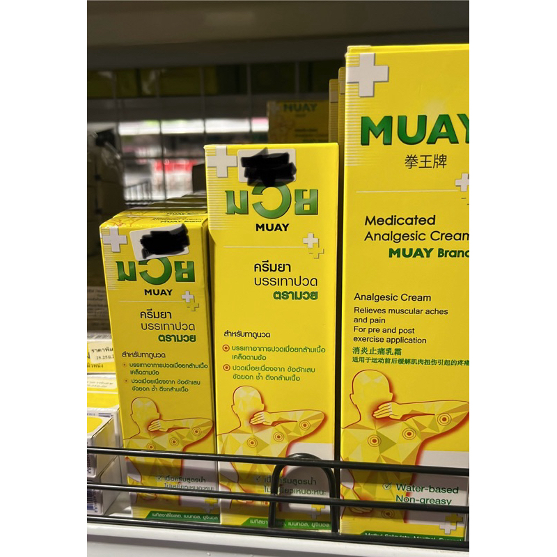 Muay Thai Cream Namman Muay Ointment Thai Boxing Analgesic Balm 100g ...