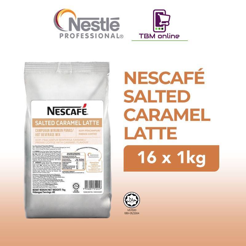 NESCAFE Salted Caramel Latte - 1kg | Shopee Singapore