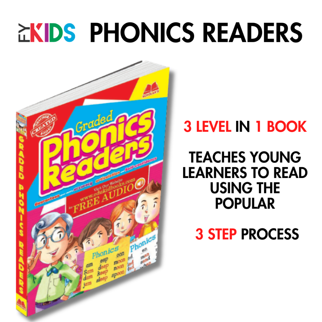 English Book - GRADED PHONICS READERS - Buku Membaca - Phonics - Read ...