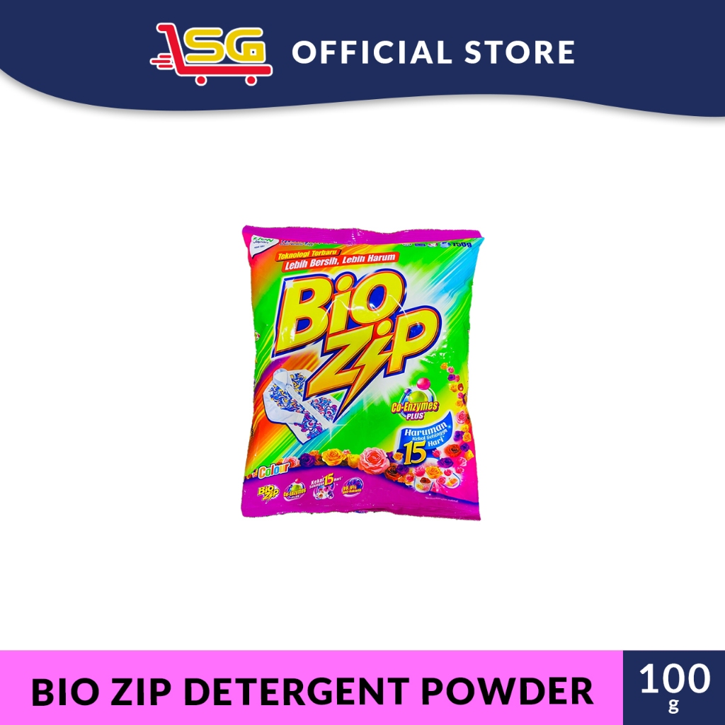 SG | Bio Zip Detergent Powder (100g) | Shopee Singapore