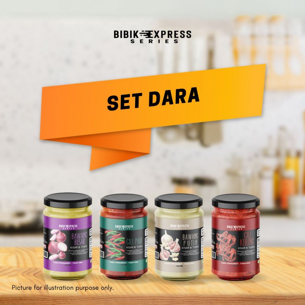 PUTIH Dara Bibik Express SET, ground and ground dishes (large, white ...