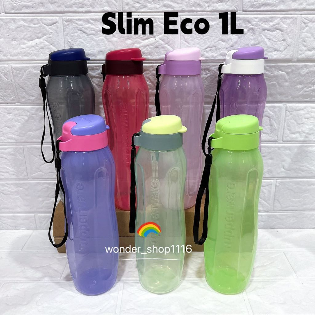 Tupperware Slim Eco Bottle 1L (1pc) | Shopee Singapore