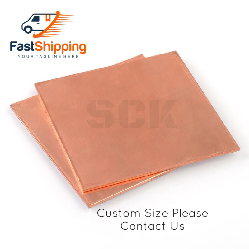 Pure Copper Plate CUSTOM SIZE | Shopee Singapore