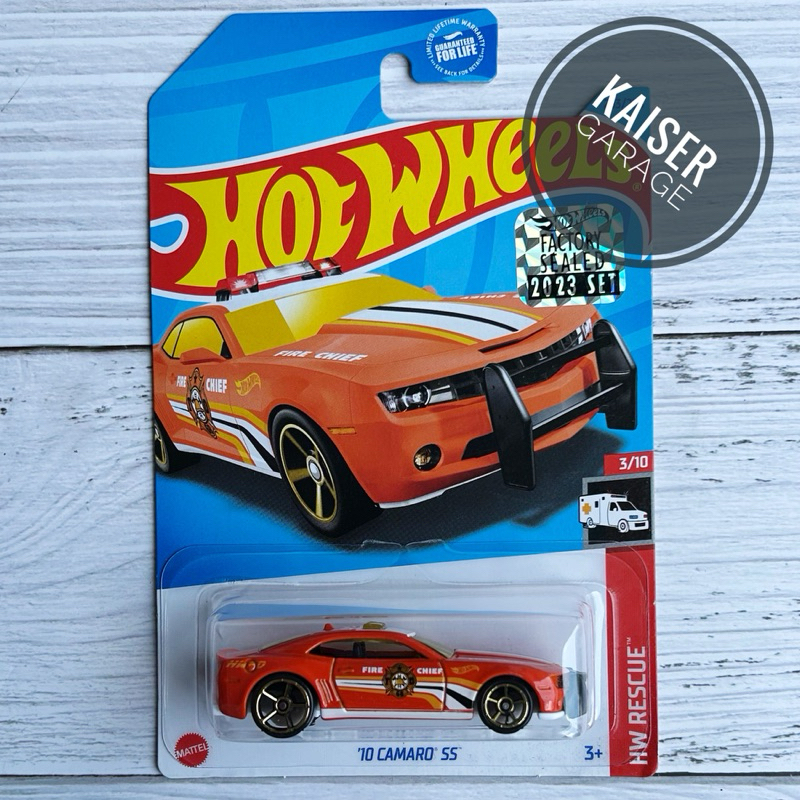 Hot Wheels : ‘10 Camaro SS Fire Chief (Factory Sealed 2023) | Shopee ...