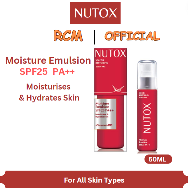 NUTOX YOUTH RESTORING Moisture Emulsion SPF 25 PA++ - For All Skin ...