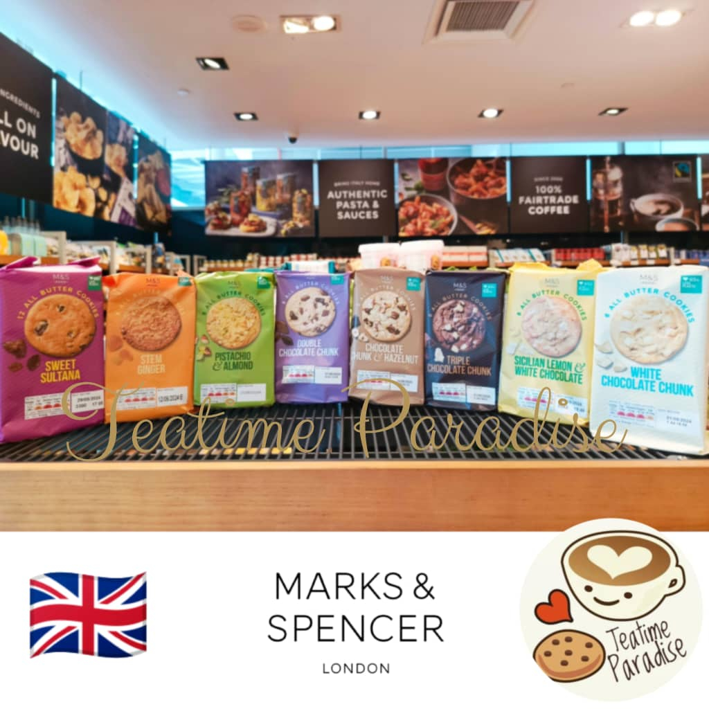Marks & Spencer (M&S) 8 pieces All Butter Cookies 200g (Assorted ...