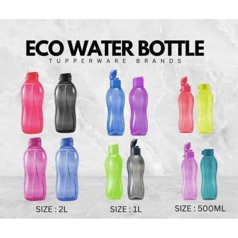 Tupperware Eco Bottle 470ml, 500ml, 750ml, 880ml,1L, 2L (1 pcs) | Shopee Singapore