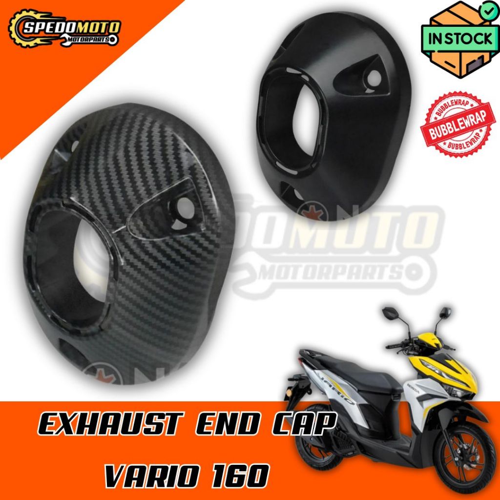 EXHAUST END CAP HONDA VARIO 160 ( 2 VARIATIONS ) | Shopee Singapore