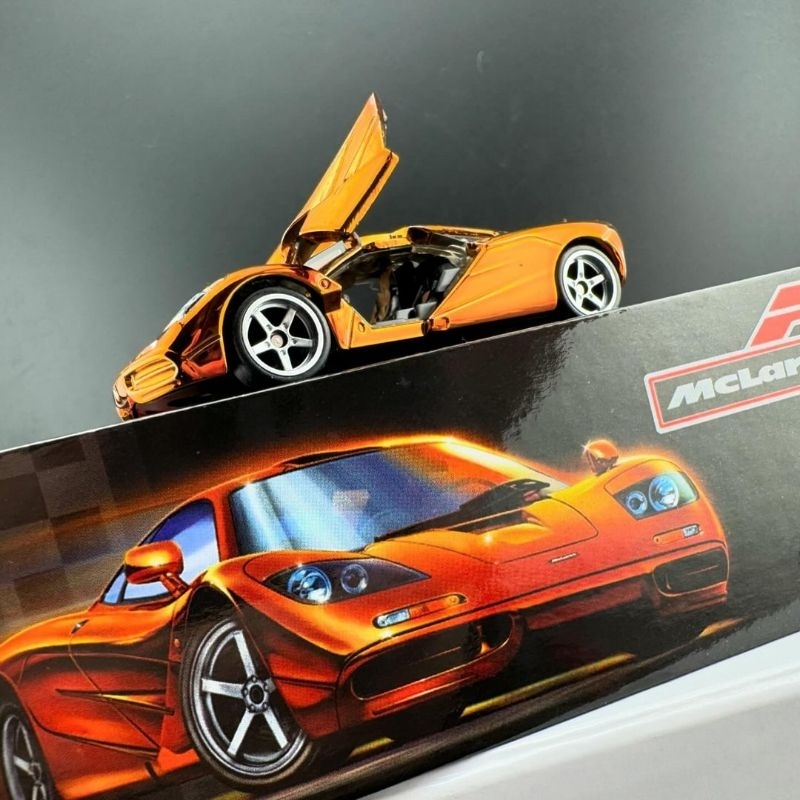 baby.l / Hot Wheels RLC McLaren F1 (Spectraflame dark orange) | Shopee Singapore