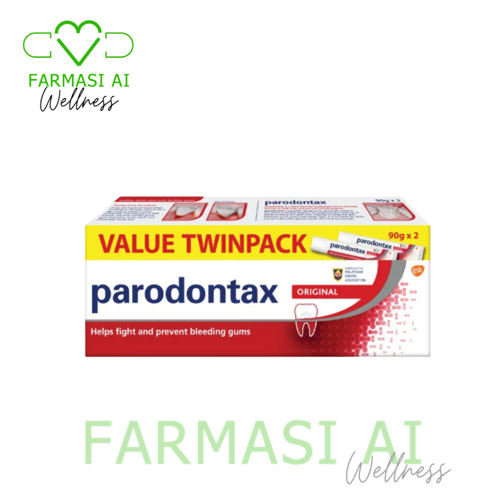 Parodontax Toothpaste 90g x 2 (Exp: 08/2026) | Shopee Singapore