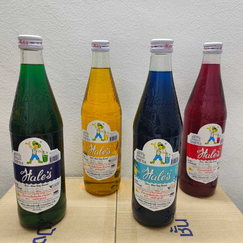 Hales Blue Boy Syrup Cordial 710ml Sarsaparilla Sala Cream Soda Sirap ...