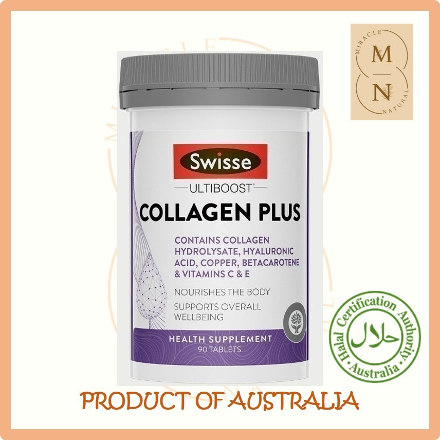 EXP 07/2025 Swisse Ultiboost Collagen Plus 30/90 Tablets | Shopee Singapore