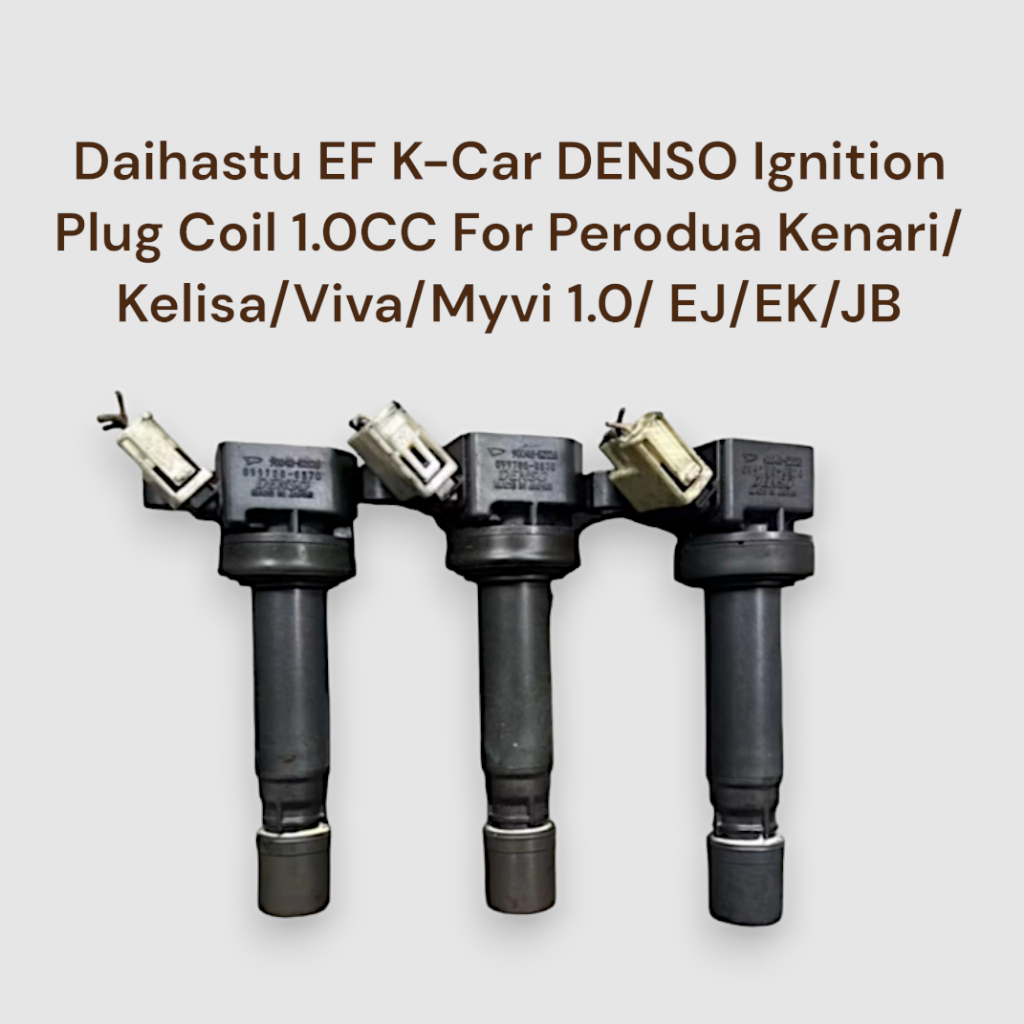 Daihastu EF K-Car DENSO Ignition Plug Coil 1.0CC For Perodua Kenari ...