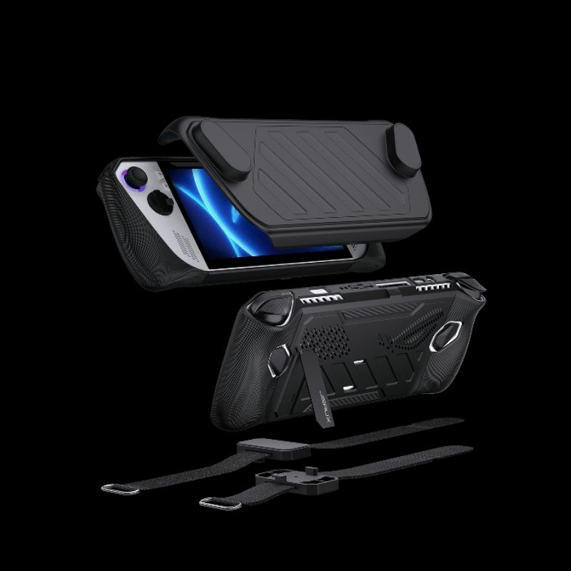 unsealed and open box, new JSAUX ROG ALLY MOD CASE (Black & White ...