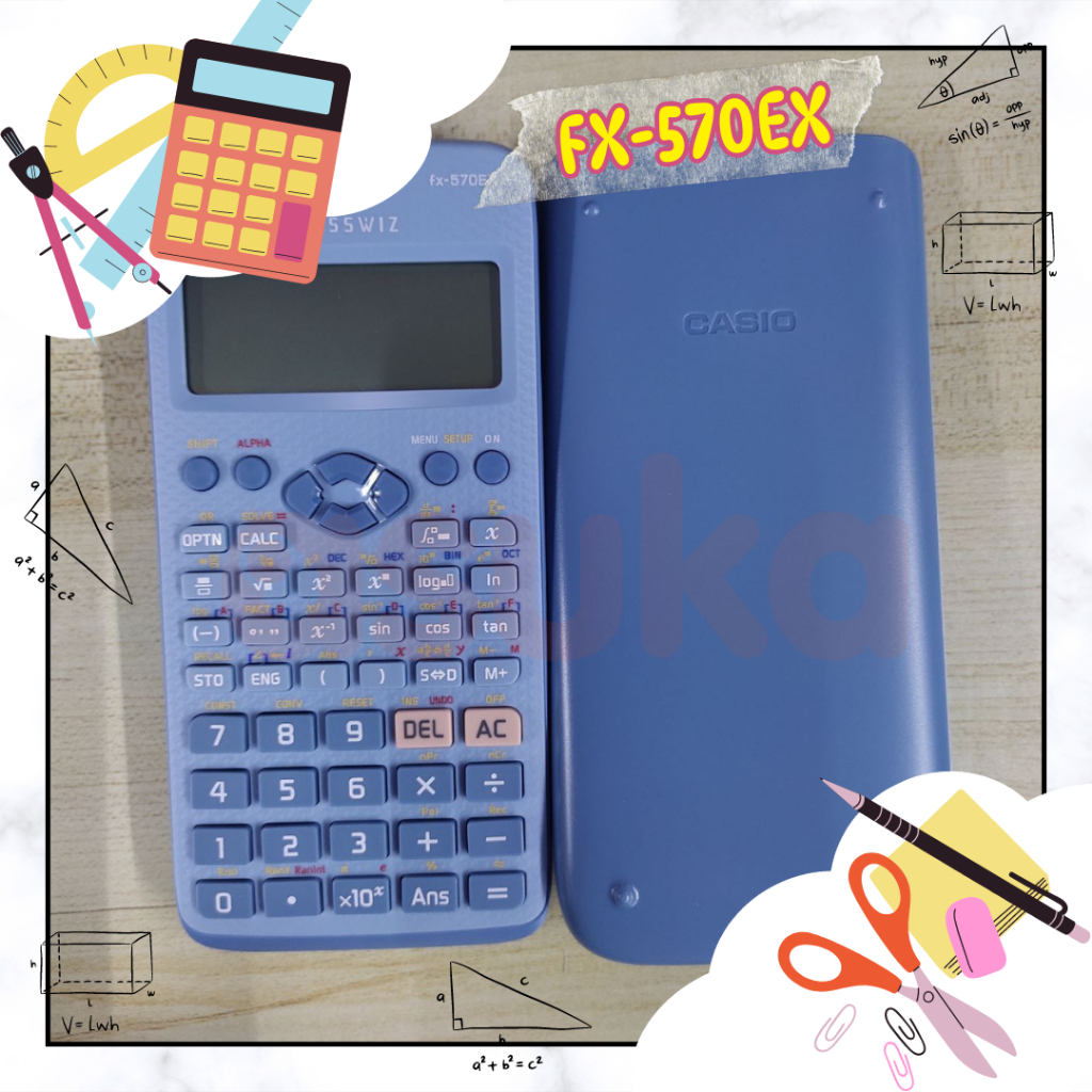 Casio fx-570EX / Casio Black fx-350ex Scientific Calculator (18 Months ...