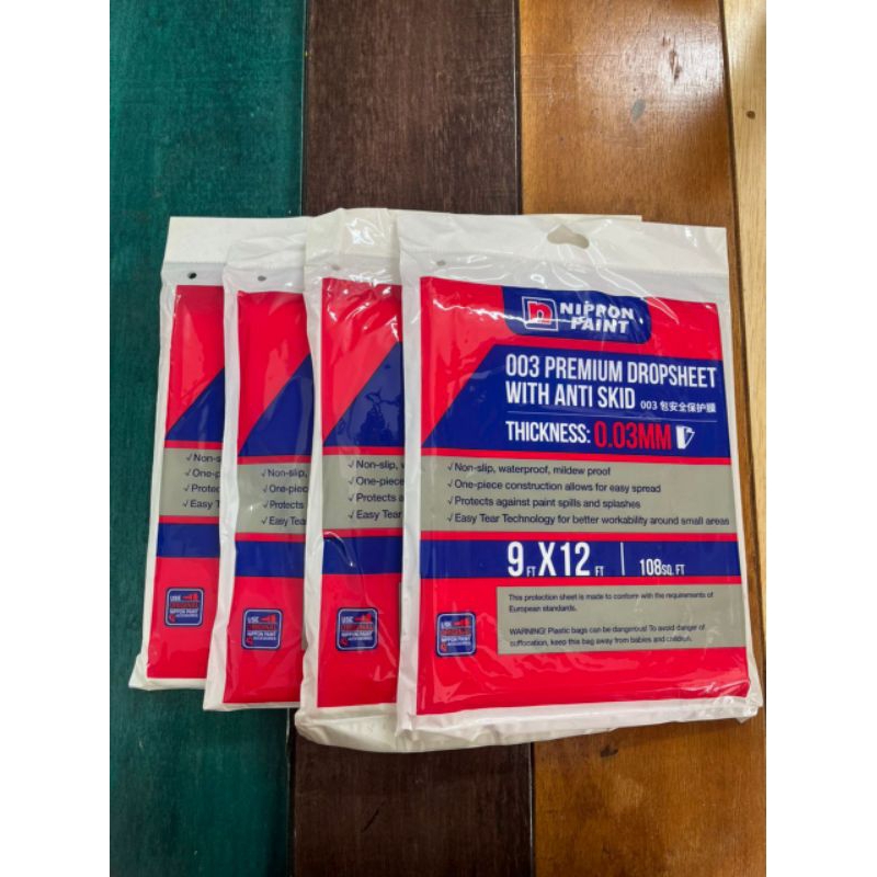 Nippon Premium Dropsheet Plastic Canvas (9ft x 12ft) | Shopee Singapore