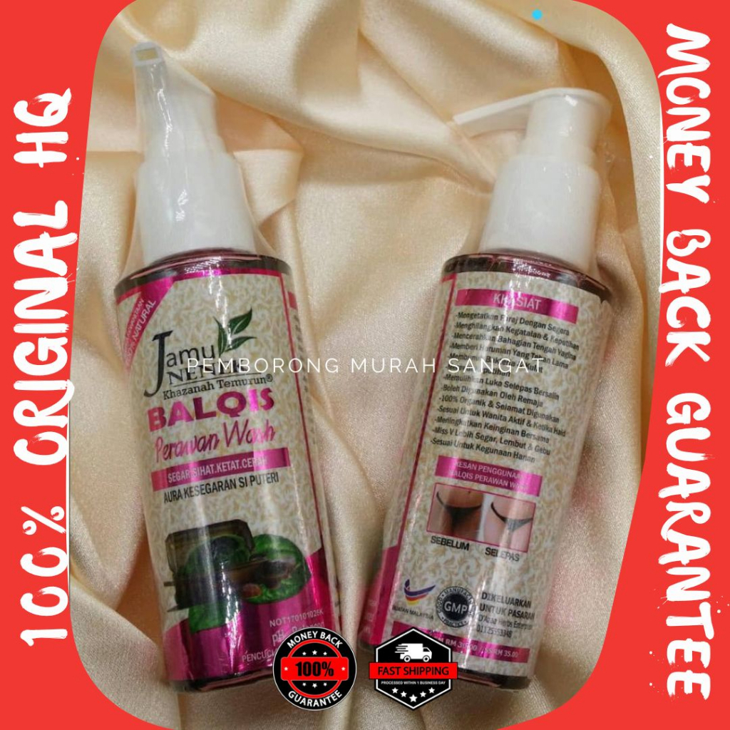 JAMU NENEK BALQIS (PERAWAN WASH) | || FOR WOMEN || 100 ML - PAKEJ JIMAT ...