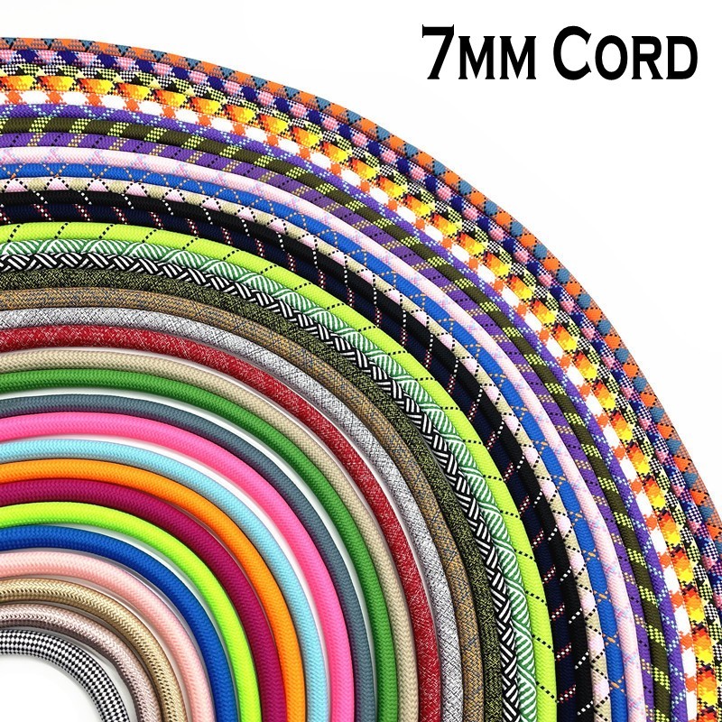7mm Thick Cord Nylon Rope for Lanyard Survival Bracelet Phone Hanging ...