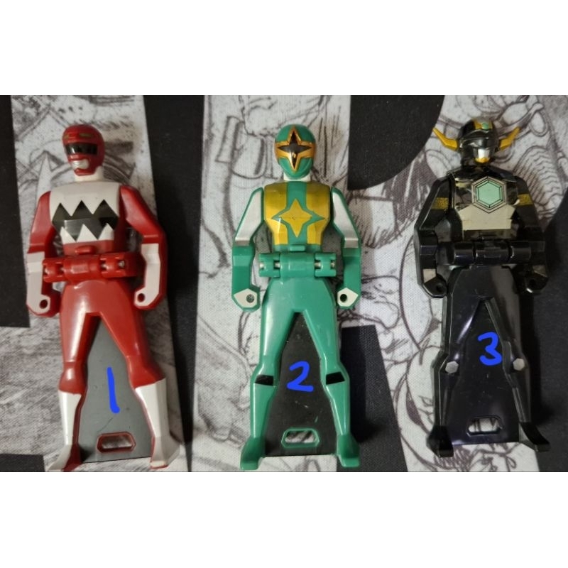 Bandai Japan Gokaiger Gokai Key Power Rangers Super Megaforce Ranger