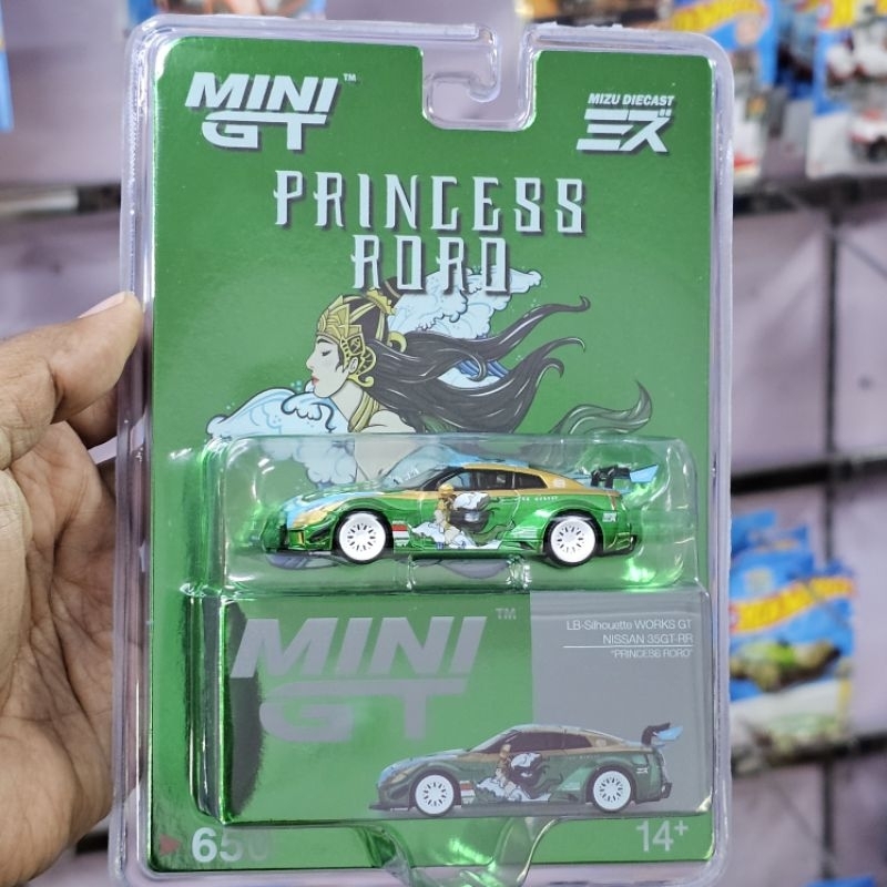 MINI GT LB-SILHOETTE WORKS GT NISSAN 35GT-RR R35 PRINCESS RORO MIZU ...