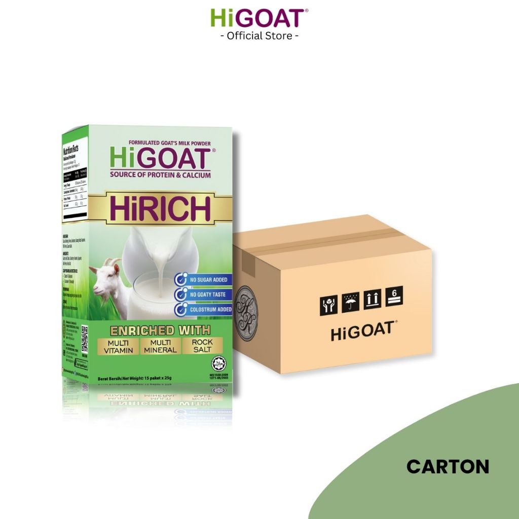 HiGOAT Hirich with Colostrum (1 Carton/20 Box) | Shopee Singapore
