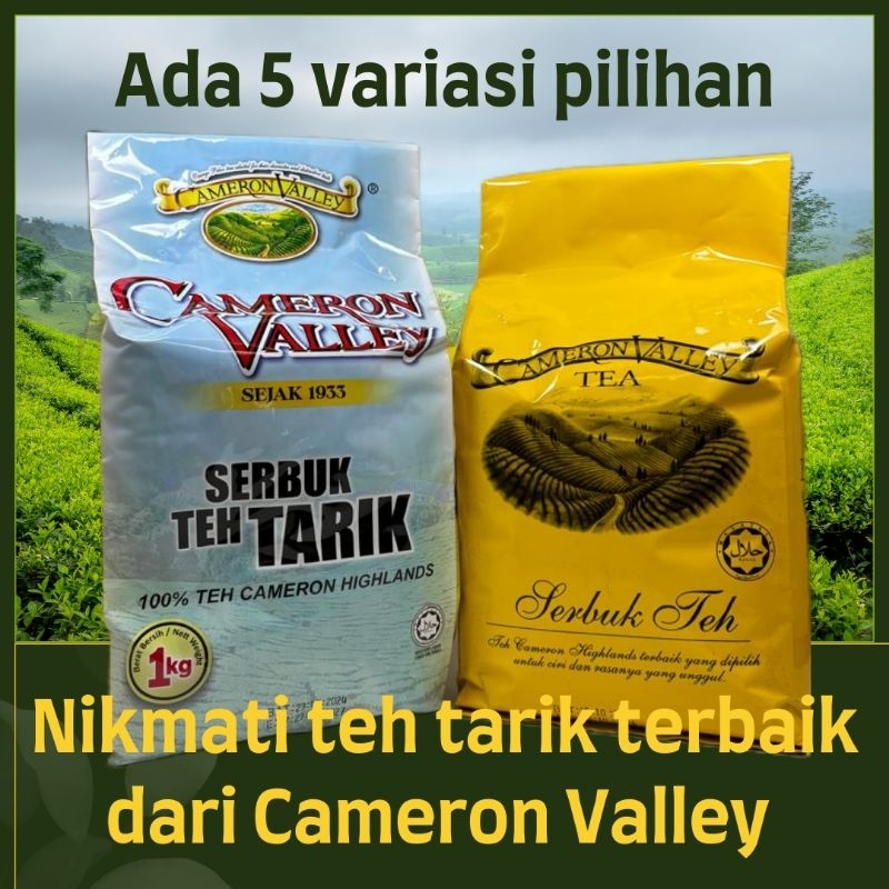 Tea Serbuk Teh Tarik mamak 100% teh Cameron Highlands. 1kg. tea dust, Cameron Valley. Ada 6 ...