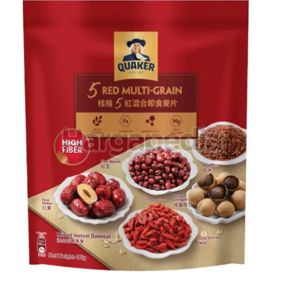 QUAKER 5 PREBIOTIC MULTI-GRAIN/ 5 RED MULTI-GRAIN/ CHIA MULTI-GRAIN/ 5 ...