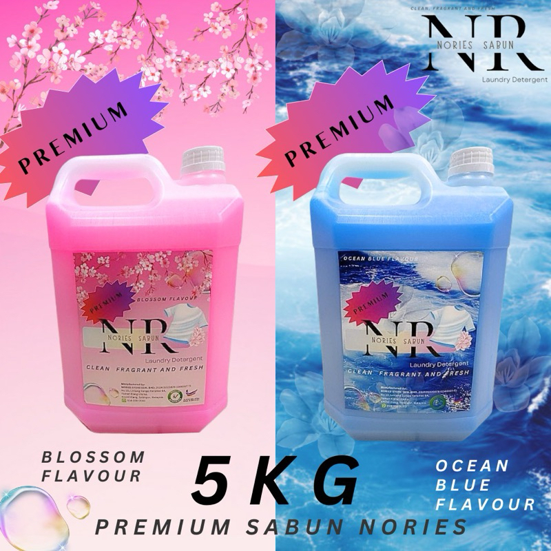 PREMIUM Sabun Dobi Pewangi Nories 5kg+ Antibacterial DIRECT KILANG ...