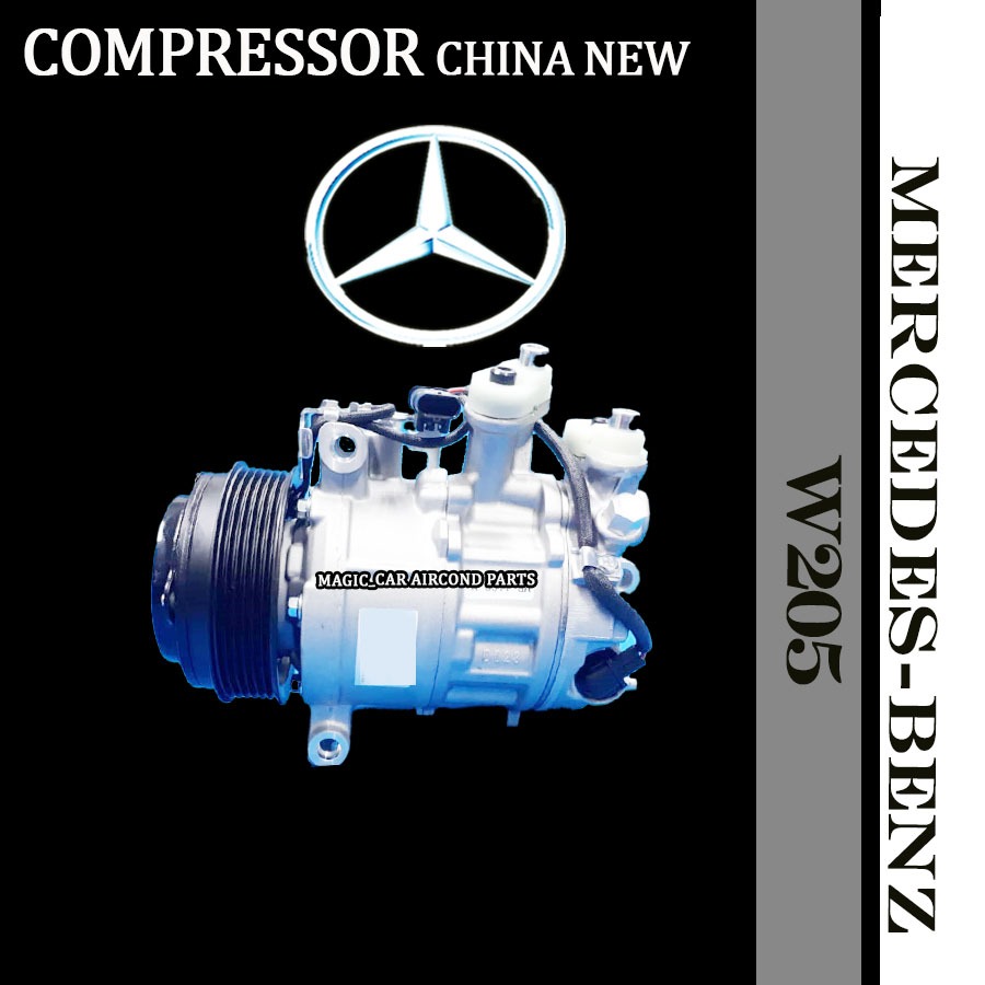 MERCEDES-BENZ W205 C-CLASS 2015-2020 YEAR NEW COMPRESSOR/ KOMPRESOR ...