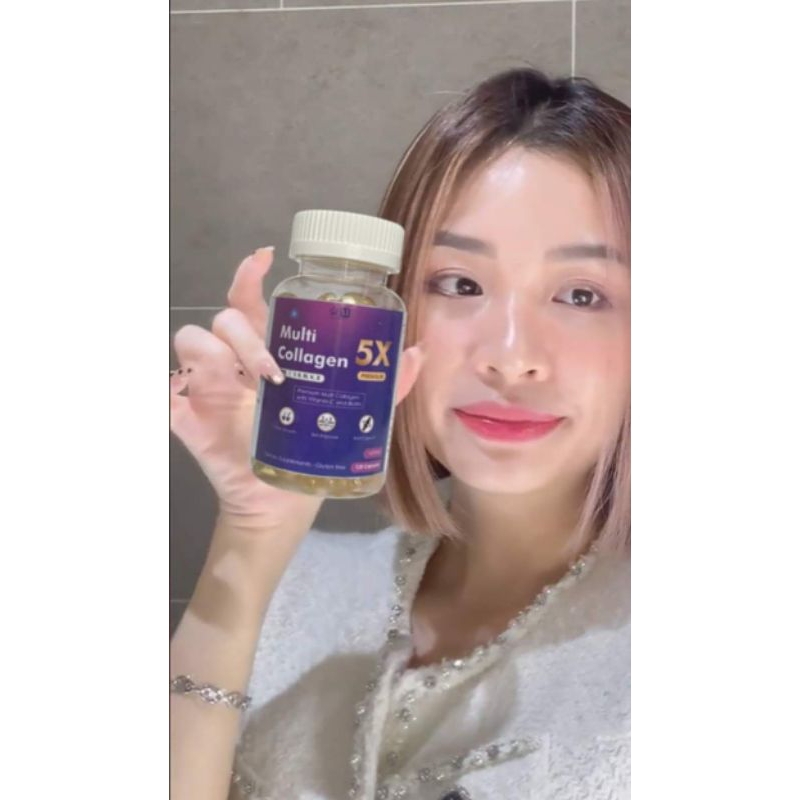 MULTI COLLAGEN 5X PREMIUM Collagen Supplement Beauty Whitening Capsules Anti Aging Smooth Skin ...