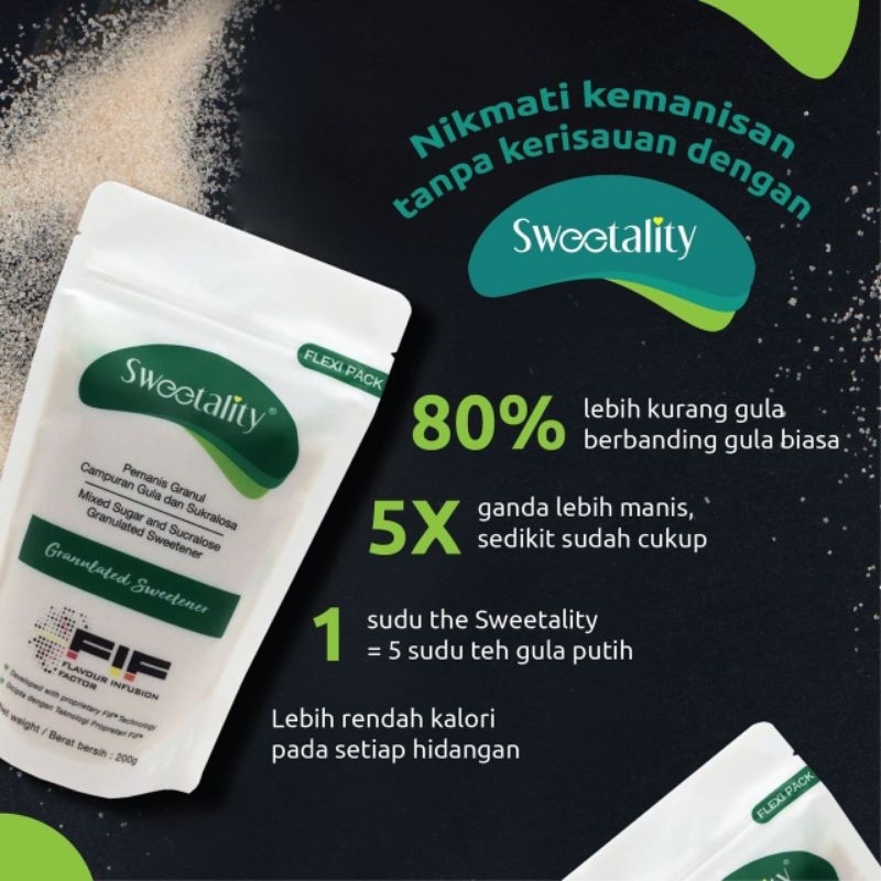 ️ - Tukar kepada gula sihat SWEETALITY | Shopee Singapore